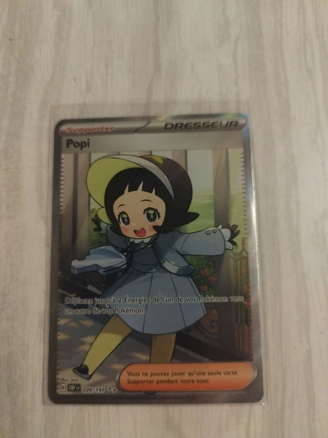 POPI - EV3:FLAMMES Obsidiennes - 220/197 - Carte Pokémon Française ...