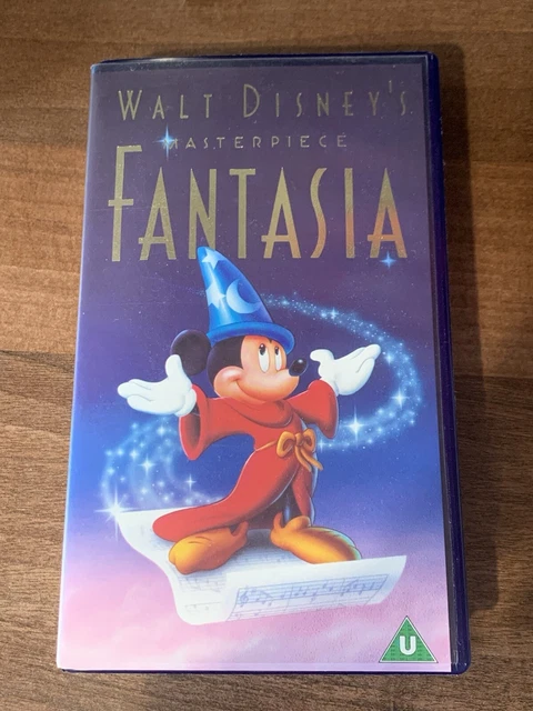 WALT DISNEY'S MASTERPIECE Fantasia VHS 1991 Black Diamond #1132 CIB £161.71 - PicClick UK