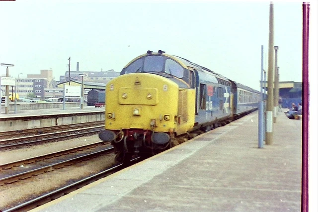 35MM RAILWAY COLOUR Negative Class 37 425 at Cardiff £1.95 - PicClick UK