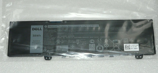 NEUF D'ORIGINE DELL Inspiron 13 5370 7370 7373 2-in-1 7386 Batterie ...