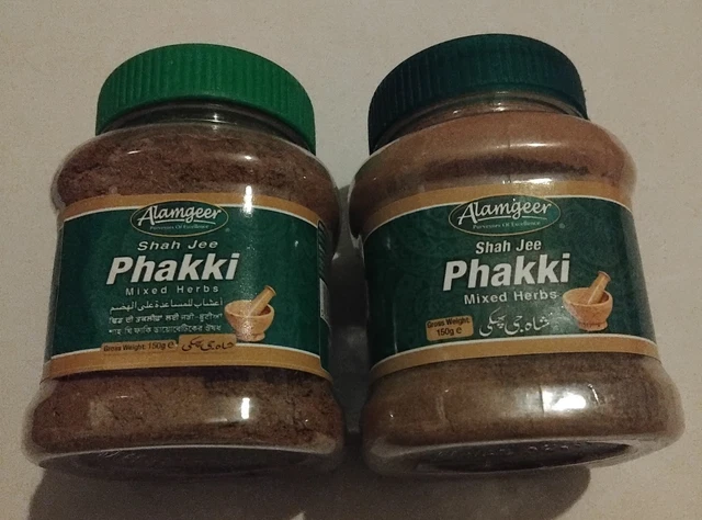 SHAH JEE PHAKKI Mixed Herbs X2 Pack £11.80 - PicClick UK
