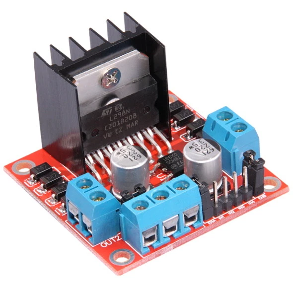 L298N DUAL H-BRIDGE DC Step Motor Driver Stepper Driver Controller ...