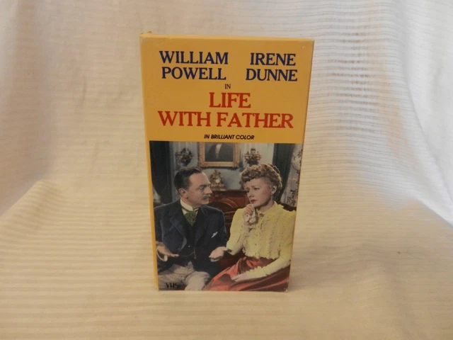LIFE WITH FATHER (VHS, 1999) from Goodtimes Video William Powell, Irene ...