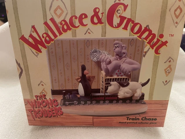 WALLACE AND GROMIT - rare train chase scene EUR 49,91 - PicClick IT