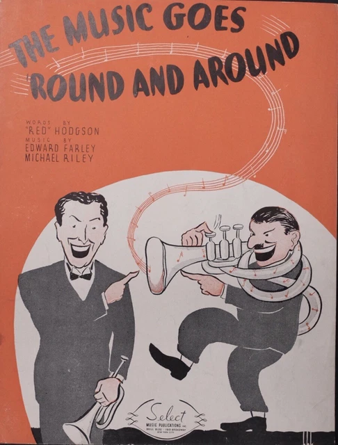 THE MUSIC GOES Round and Around 1935 Sheet Music NOS $7.75 - PicClick CA