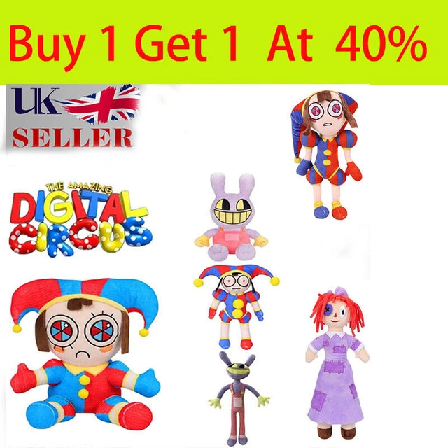 THE AMAZING DIGITAL Circus Plush,Plushies Stuffed Doll,Clown Toy Anime ...