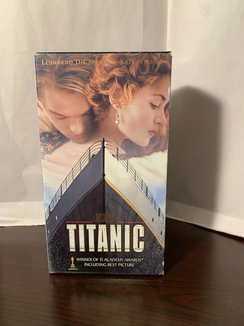 TITANIC DIGITALLY MASTERED Paramount Pictures 20Th Century Fox 2 Vhs ...