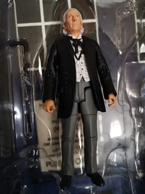DOCTOR WHO WILLIAM Hartnell 5” Action Figure 1st Dr Who with cane ...