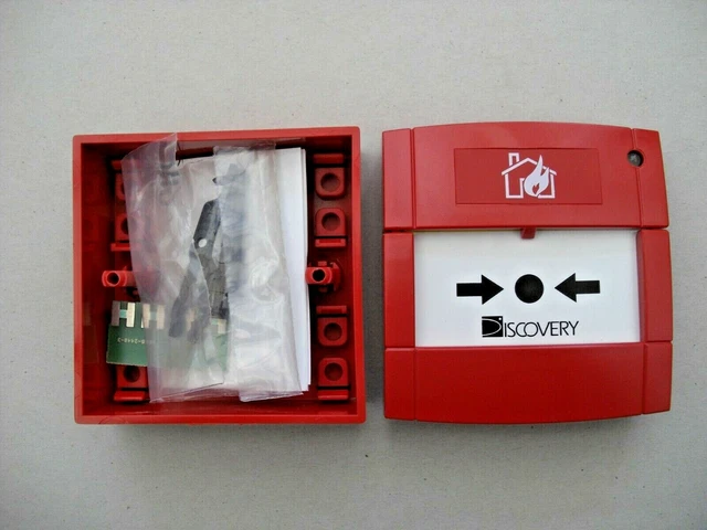 £42.00 APOLLO DISCOVERY Addressable Fire Alarm Call Point 58100-910 APO ...