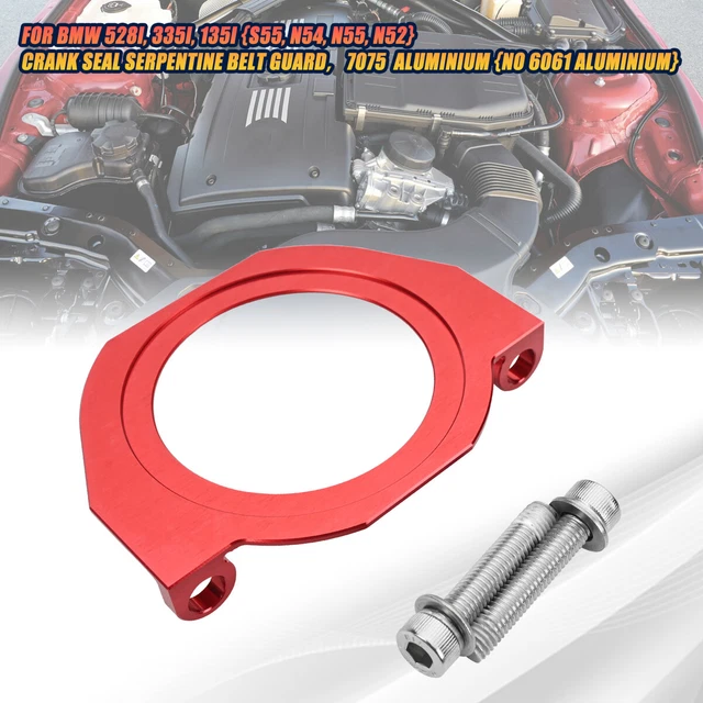 S55 N54 N55 N52 Crank Seal Serpentine Belt Guard For BMW 528i 328i 135i ...