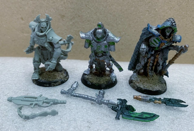 WARHAMMER 40K NECRONS Overlord, Vargard Obyron, Trazyn the Infinite EUR ...
