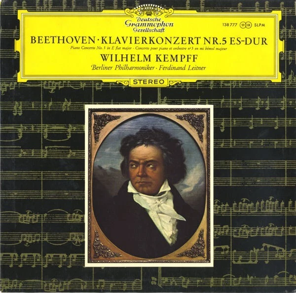 LUDWIG VAN BEETHOVEN – Wilhelm Kempff, Berliner Philharmoniker ...