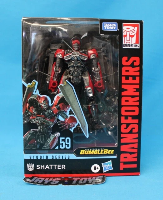 TRANSFORMERS BUMBLEBEE: STUDIO Series #59 Shatter Figure 2020 Hasbro ...