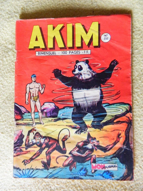 BD AKIM N°233 Mon Journal 1969 bon état EUR 3,00 - PicClick FR