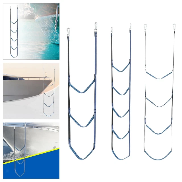 NYLON INFLATABLE BOAT Rib Boarding Ladder Swim Ladder for Kayaking ...