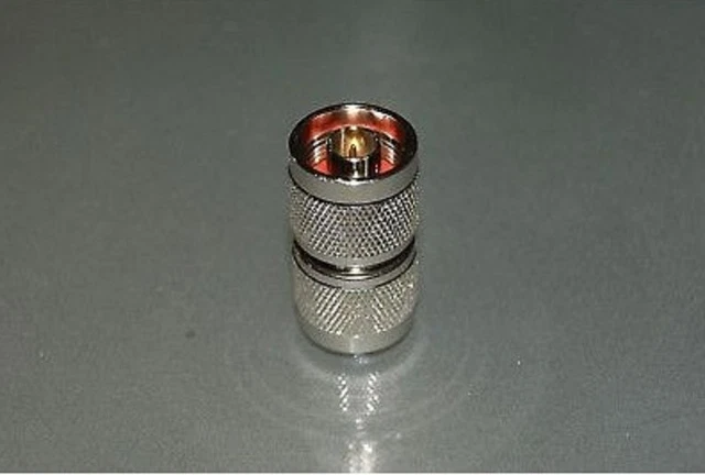 TYPE N CONNECTOR Plug to Type N Connector Plug Adapter (a pack of two ...