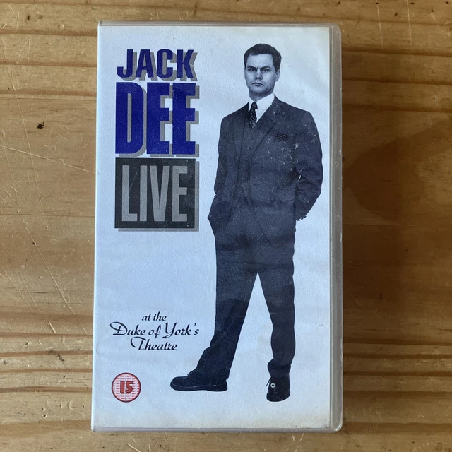 JACK DEE LIVE VHS In Original Packaging Warner £5.43 - PicClick UK