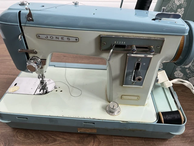 BROTHER JONES VINTAGE Electric Sewing Machine Foot Pedal Working £21.04 ...