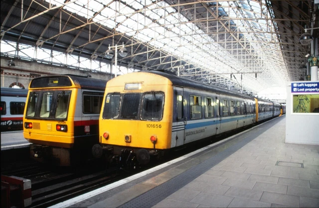 1363 ORIGINAL COLOUR Slide Dmu Class 101 656 At Manchester Piccadilly £ ...