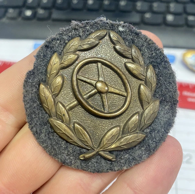 ORIGINAL WW2 GERMAN Army Driver Qualification Uniform Badge*** £2.44 ...