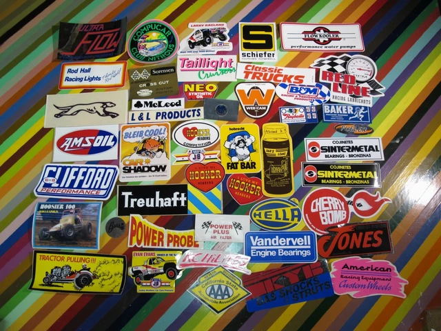 VTG 1970S 1980S Auto Rod Racing sticker - Amalie Baker Crowerods + $38. ...