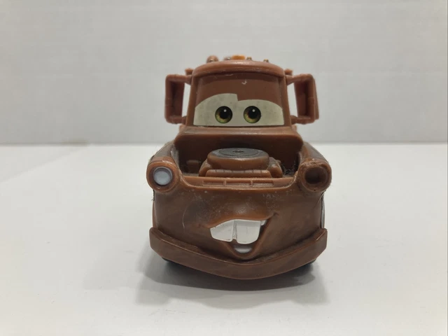 DISNEY PIXAR CARS Movie Backwards Tow Mater Brown Tow Truck Buck Teeth ...