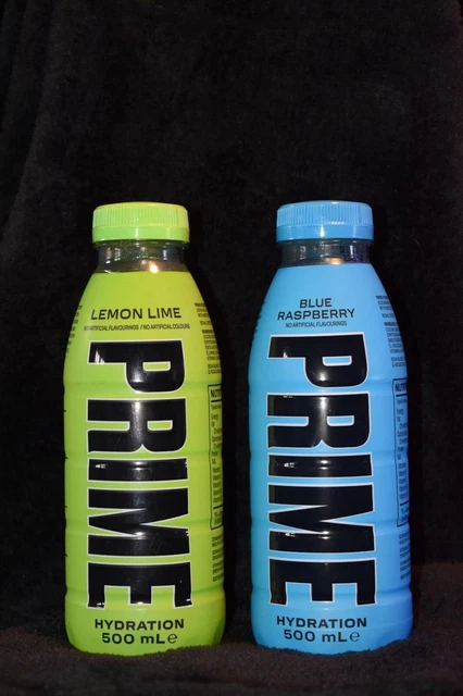 PRIME HYDRATION DRINKS x 2 - (1x Blue Raspberry and 1x Lemon Lime ...