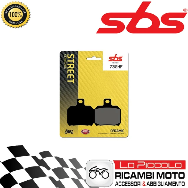 PLAQUETTE DE FREIN Arrière SBS Ducati 939 Hypermotard 2016 2017 2018 ...