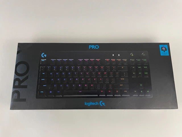 LOGITECH G PRO X TKL Mechanical Wired Gaming Keyboard GX Blue Clicky ...