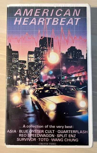 EXTREMELY RARE OOP American Heartbeat 1984 CBS/Fox VHS Video Music ...