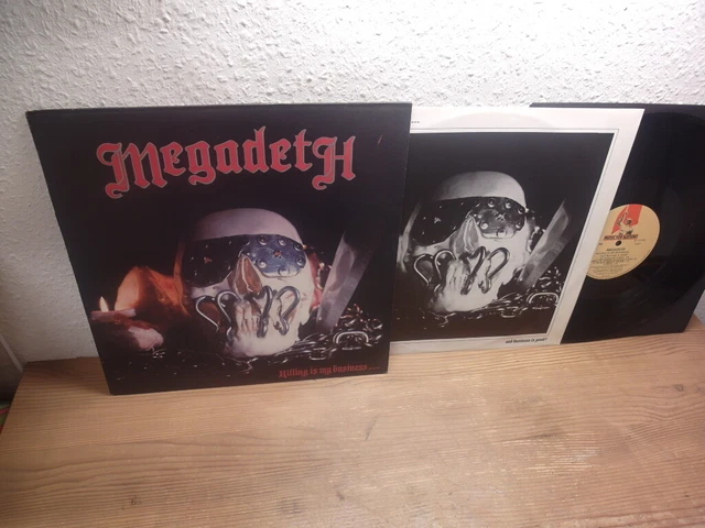 MEGADETH – KILLING Is My Business... megarare Thrash, Speed Metal Lp ...