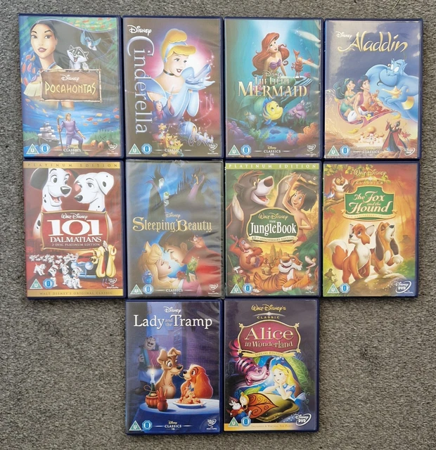 DISNEY DVD BUNDLE Kids Family Movies x 10 - Free U.K Post £9.99 ...