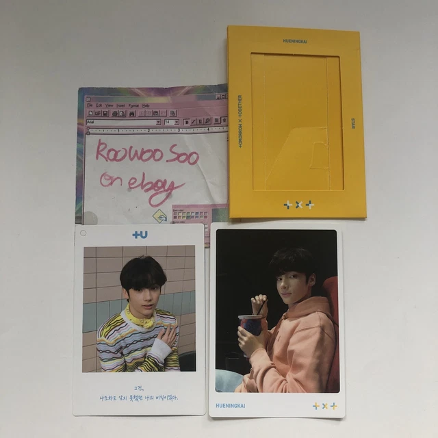 TXT HUENING KAI The dream chapter star Complete photocard set of 2 ...