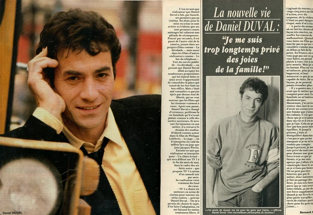 COUPURE DE PRESSE Clipping 1984 Daniel Duval (2 pages) EUR 5,00 ...