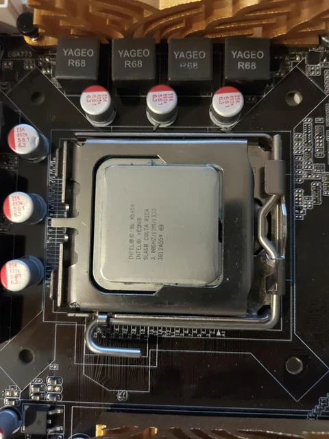 CARTE MÈRE ASUS P5Q Bios Patch LGA 771 775 + Xeon X5450 + 8Go RAM DDR2 + GTX 750 EUR 69,00 ...