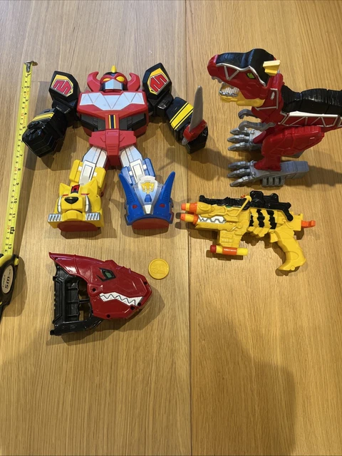 POWER RANGERS DINO Charge Mega Zord, Jumping Rex, Rex Disc Blaster And ...
