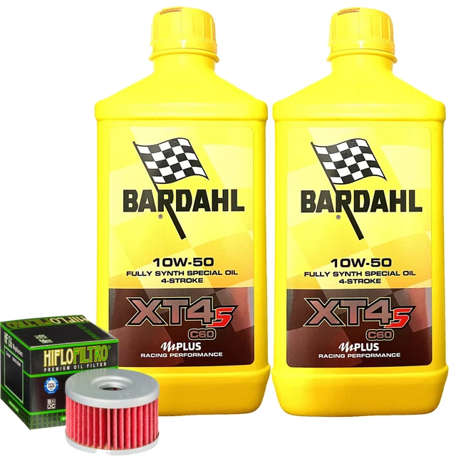 HUILE KIT DE Découpe Bardahl XT4S 10W50 Filtre Pour Suzuki VL125 Intruder 00>06 EUR 82,05 ...