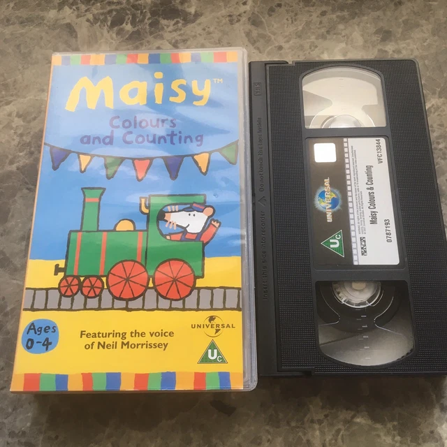 MAISY - COLOURS AND COUNTING - VHS VIDEO. Vintage. Rare. EUR 12,23 ...