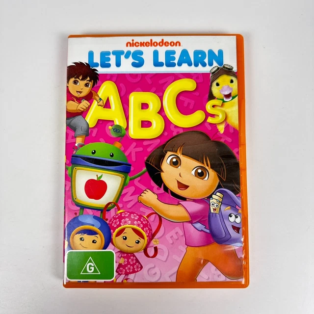 NICKELODEON FAVOURITES - Let's Learn Abc's (DVD, 2013) 5 stories Region ...
