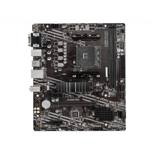 MSI A520M PRO motherboard AMD A520 Socket AM4 micro ATX £72.93 ...