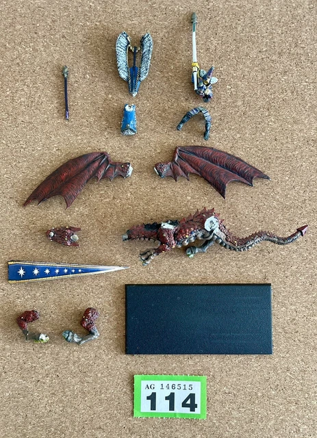 WARHAMMER FANTASY HIGH Elf Thaindon Dragonlord of Caledor - Marauder ...
