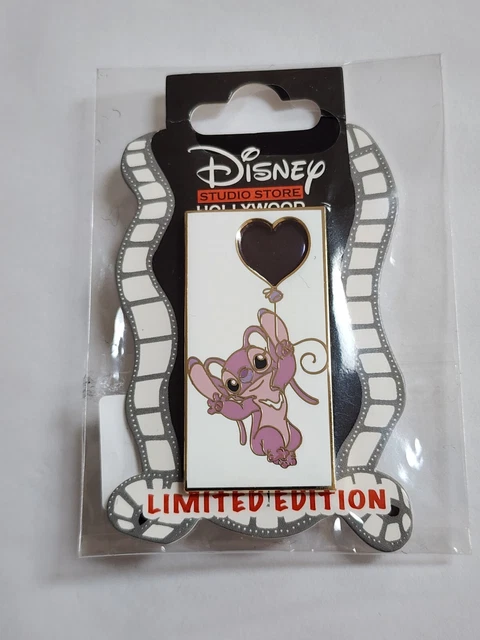 Disney Lilo And Stitch Valentines Day Stained Glass Le 400 Pin Dsf 6729