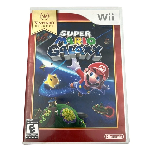 JEU SUPER MARIO Galaxy Nintendo Selects Wii (2007) complet avec manuel ...