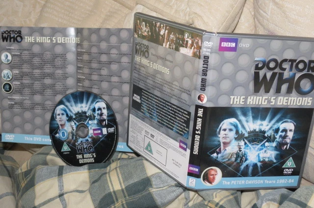 DOCTOR WHO The King's Demons (Special Edition) Peter Davison SILVER DVD ...