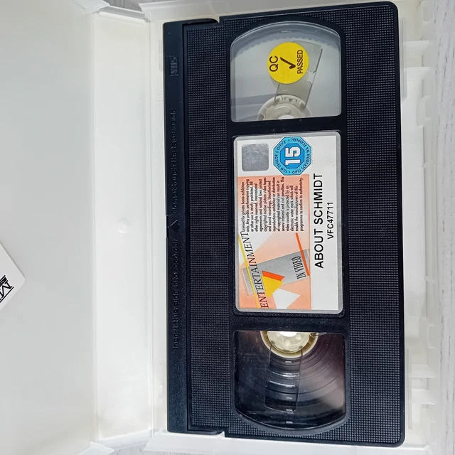 ABOUT SCHMIDT BIG Box Vhs Tape - Rare Retro Movie Series £14.00 ...