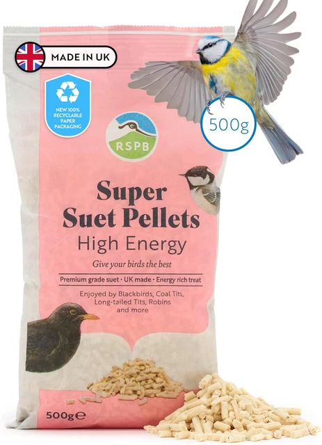 - SUET PELLETS, Wild Bird for Small Birds, High Energy with ...