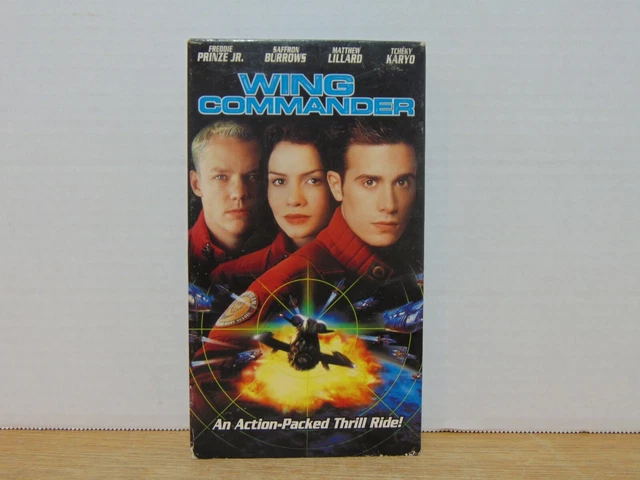 WING COMMANDER FREDDIE Prinze Jr Matthew Lillard PG 13 VHS Preowned EUR ...