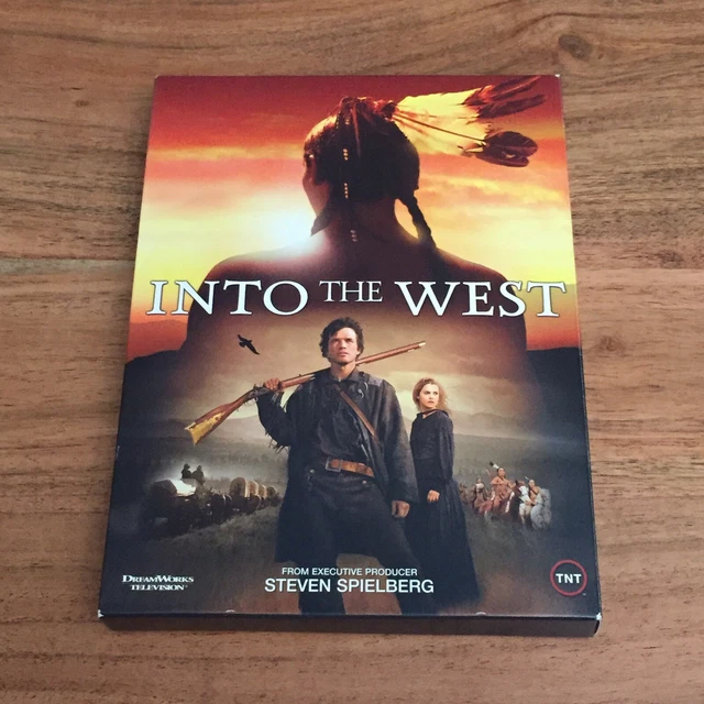 INTO THE WEST (DVD 2005) Steven Spielberg (4) Disc Set TNT Dreamworks ...