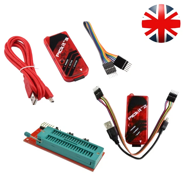 PICKIT3 PIC KIT3 PICkit2 PIC KIT2 Debugger Programmer Emulator PIC Controller UK £23.59 ...