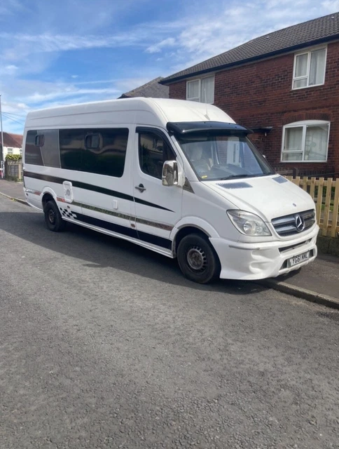 MERCEDES SPRINTER 313 Cdi Camper Van Long Wheel Base High Roof (New ...